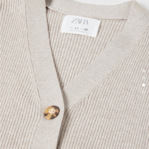 Zara | Shirts & Tops | Nwt Zara Ribbed Knit Cardigans | Poshmark